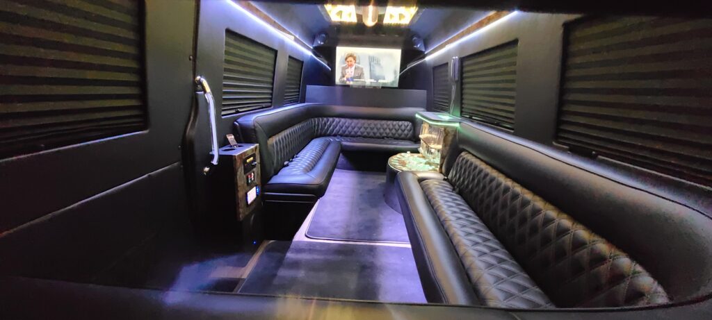 Limo Party Bus - First class transportation to airport, meetings or ...