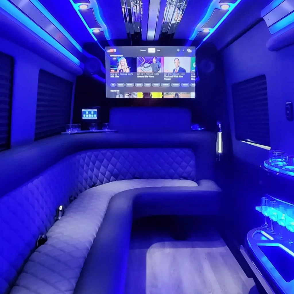 Limo Party Bus - First class transportation to airport, meetings or ...